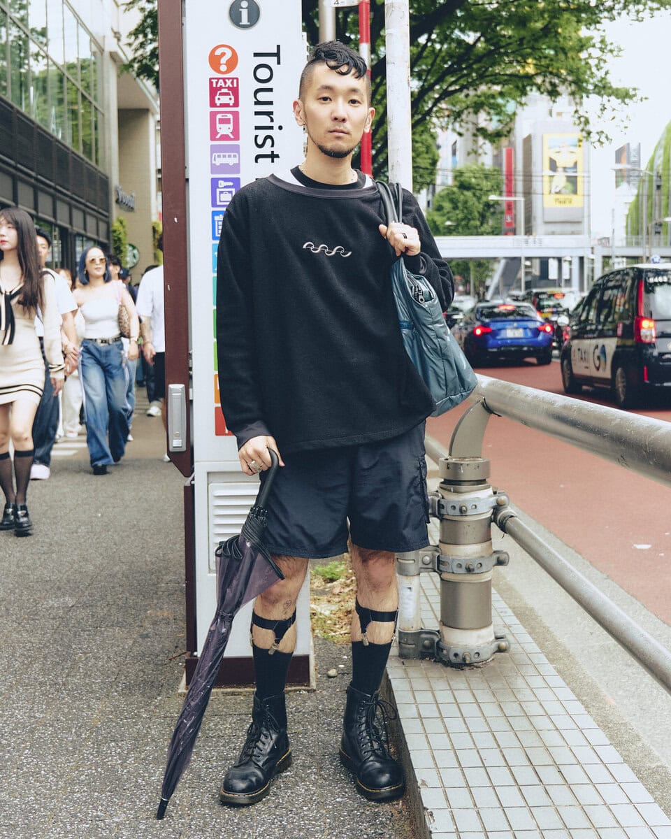 【30代スナップ＠渋谷】ボトムスに視線集中！テーマは「ゴス版フォレスト・ガンプ」（smart Web）｜dメニューニュース（NTTドコモ）